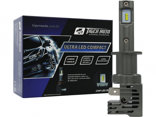 Par Lâmpadas H3 Ultra Compact Super Led