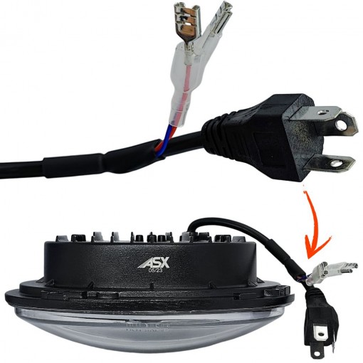 Farol Angel Eyes Defender Led Jeep Troller Fusca KombiASX-4407 GTS ...