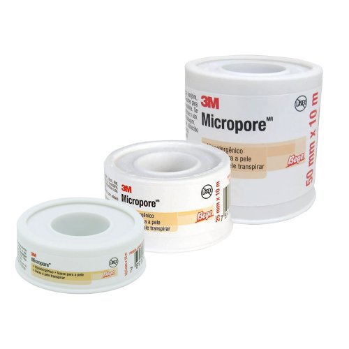 Micropore Hipoalergênica Bege - 3M | Isaclin