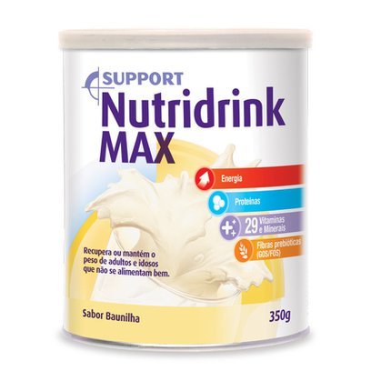 Nutridrink MAX Baunilha 350g | Isaclin Produtos para Saúde