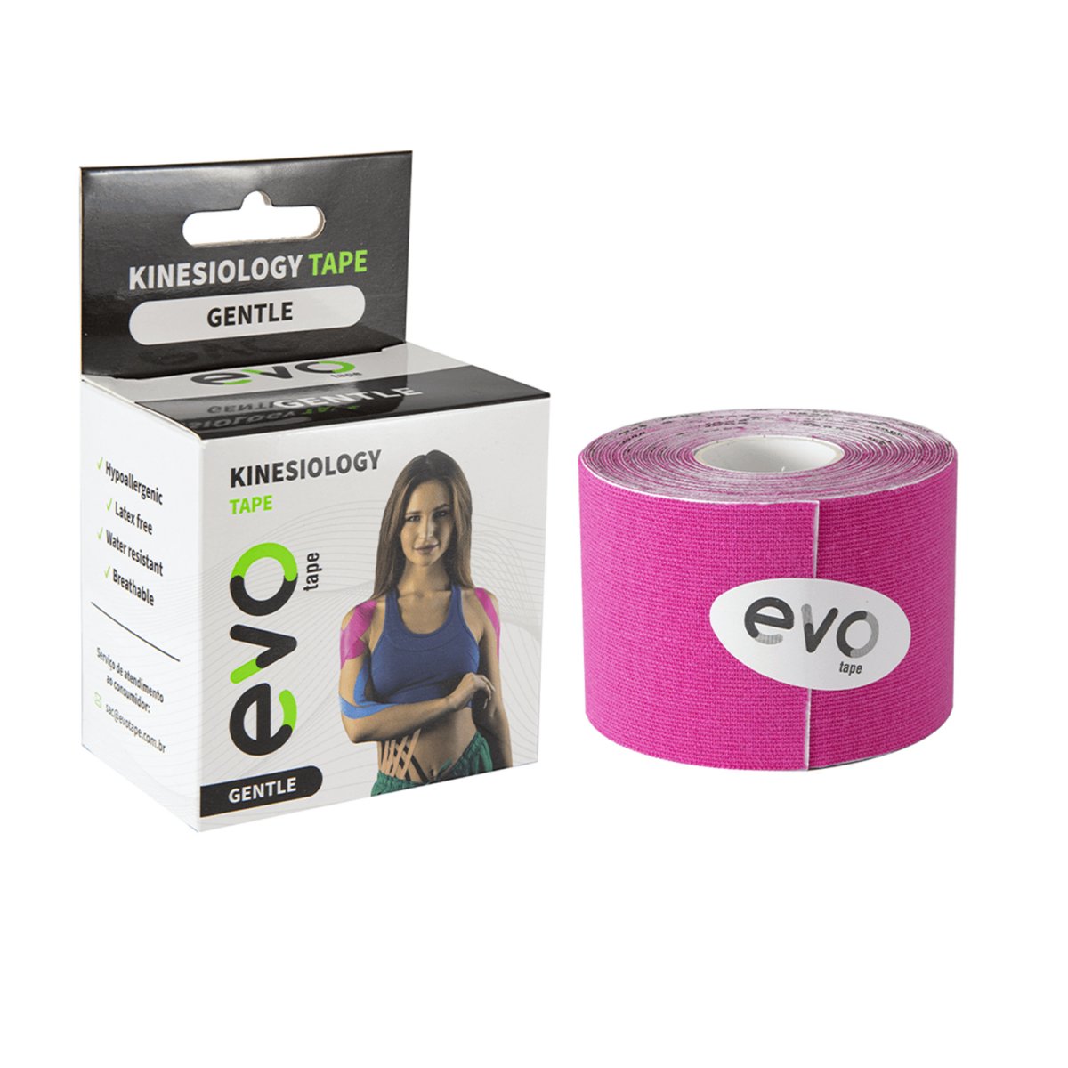 Bandagem elástica - Evo Tape Gentle Kinesiology | Isaclin