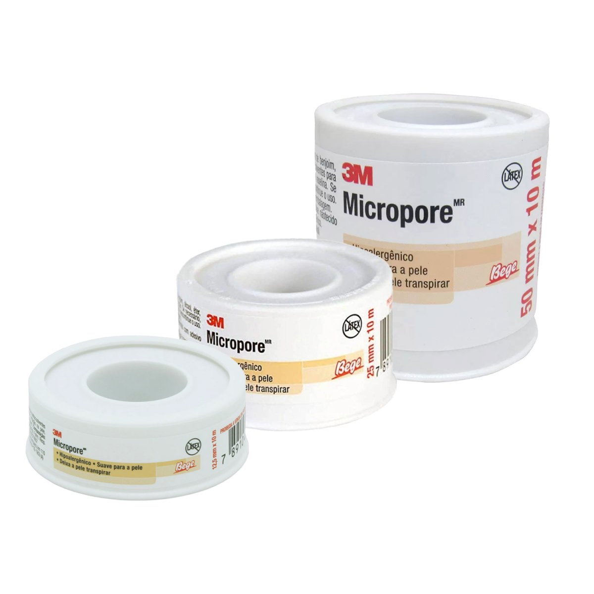 Micropore Hipoalergênica Bege - 3M | Isaclin