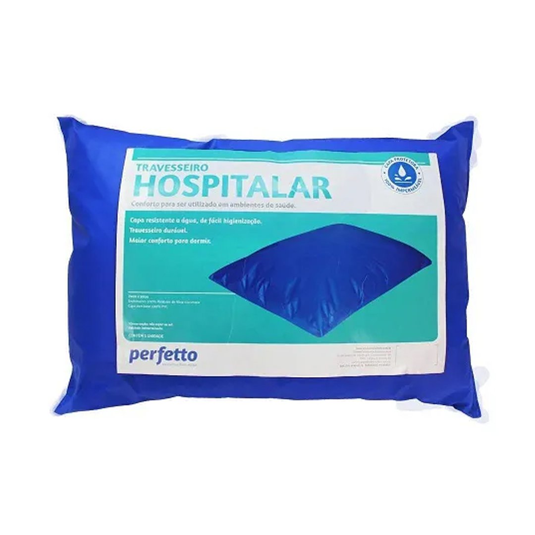 Travesseiro Hospitalar Impermeável - Perfetto | Isaclin