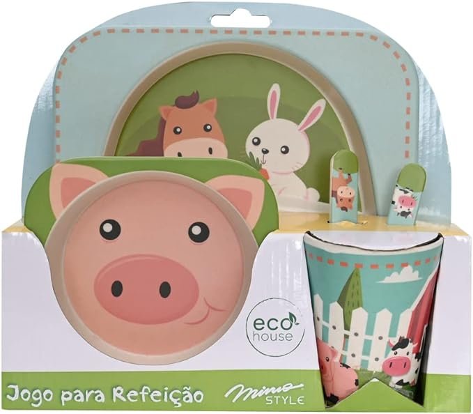 Jogo Para Refeição Eco-Friendly Farm - Mimo