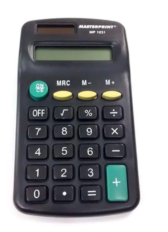 Calculadora Masterprint 8 Dígitos Mp 1031 - Juliplast