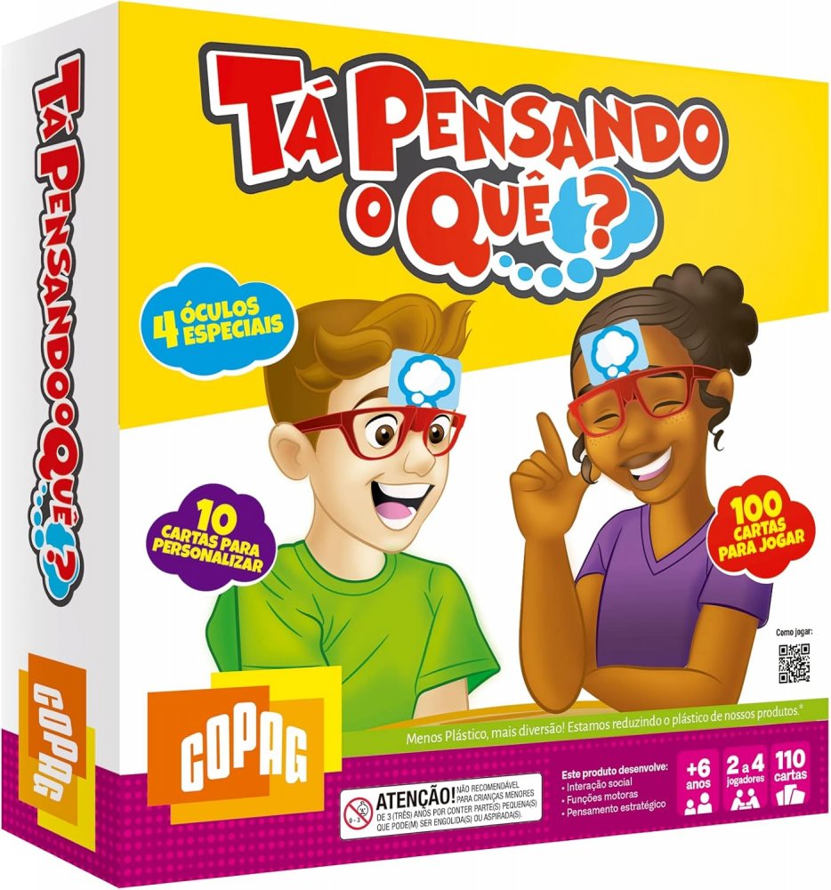 Jogo Tá Pensando O Quê? - Copag