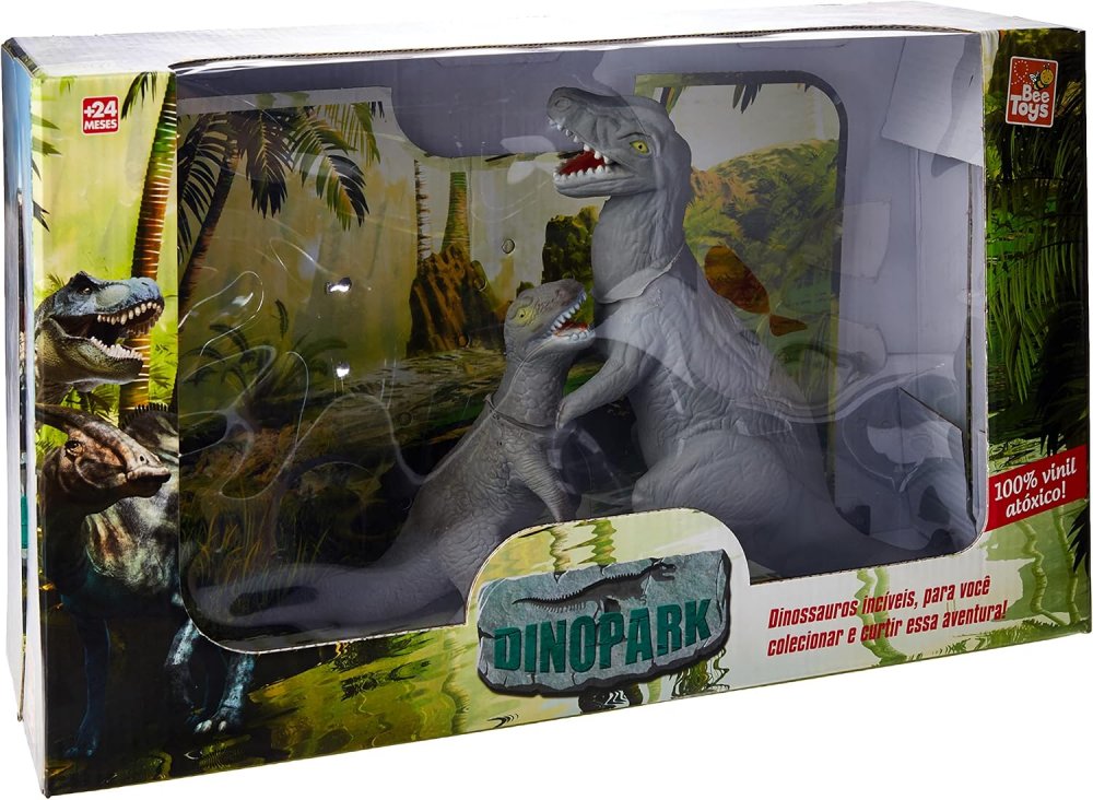 Dinossauros T-Rex com Filhote - Bee Toys