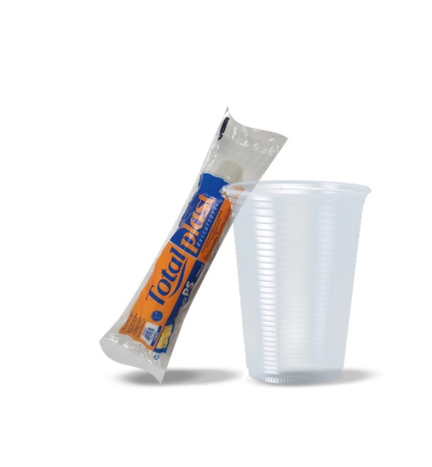 Copo Plástico Transparente 400ml - 50 Unidades - Totalplast