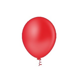 Balão Pic Pic Látex Vermelho 09 - 50 Un | Juliplast Embalagens