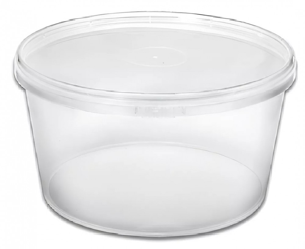Pote Com Lacre Transparente Prafesta 250ml Pacote com 10
