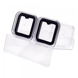 Porta Condimentos Modular Cristal - 3 Peças Plasútil