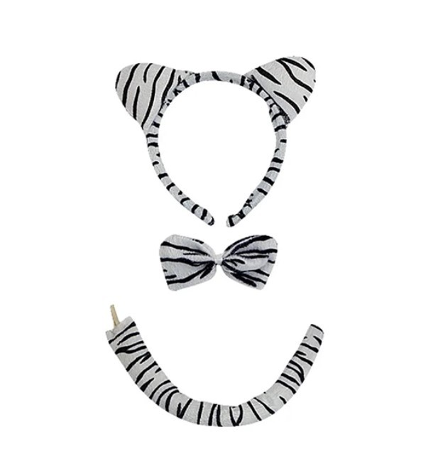 Kit Fantasia Zebra para Carnaval - Juliplast