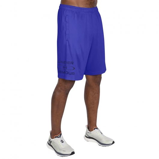 Bermuda Under Armour Tech Wm Gp Short - masculino - azul marinho, Under ...