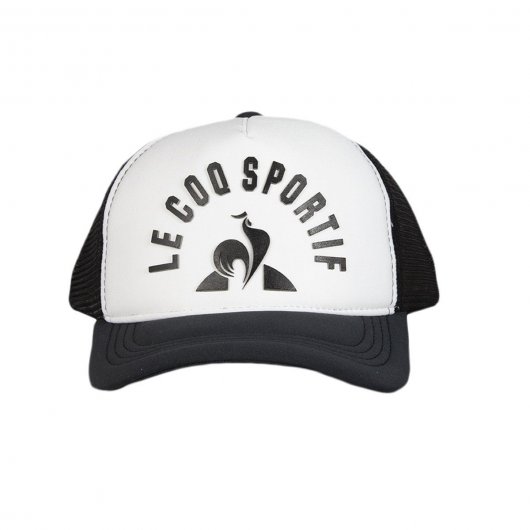 Bone Le Coq Trucker Hat Corporate - masculino - preto e branco, Le Coq ...