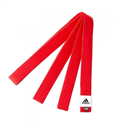 Faixa Adidas Adulto - unissex - vermelho, Adidas, Artes Marciais, VERMELHO