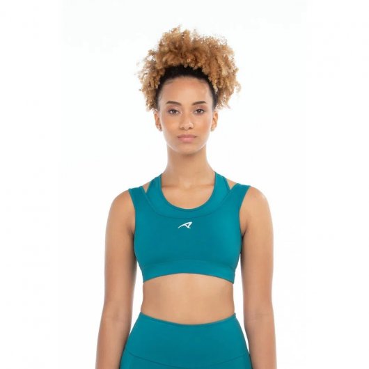 Top Authen Signature Power 2 Em 1 - feminino - verde escuro, Authen ...