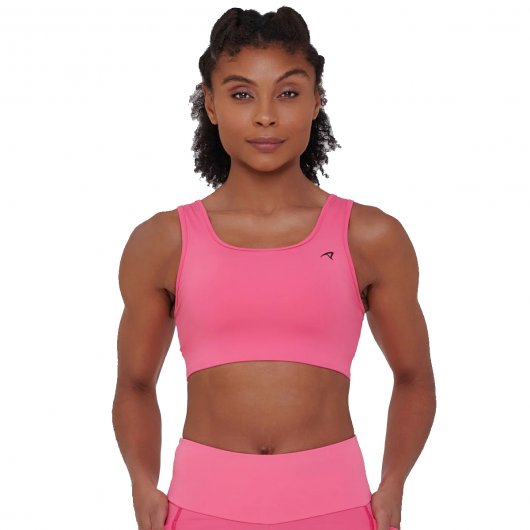 Top Authen Signature Solid - feminino - rosa, Authen, Roupas, ROSA