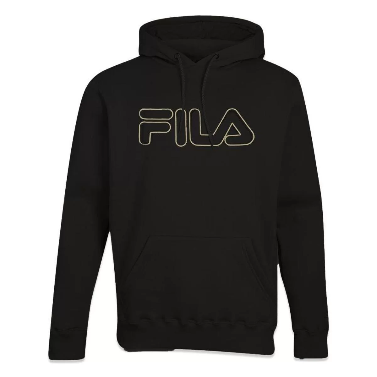 Moletom Fila Letter Outline, Fila, Moletons, PRETO
