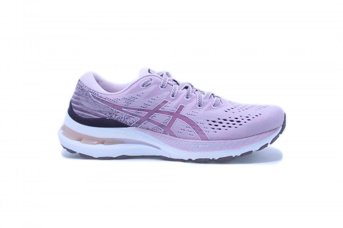 Tenis Asics Gel-Kayano 28 - feminino - rosa e branco, Asics, Tênis ...