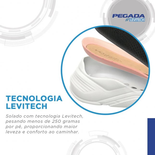 Tênis Esportivo Slip On Pegada 218851 Feminino