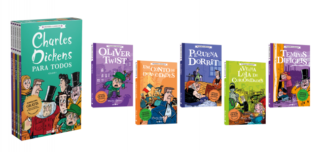 Box Grandes Clássicos - Charles Dickens para Todos - Vol 01