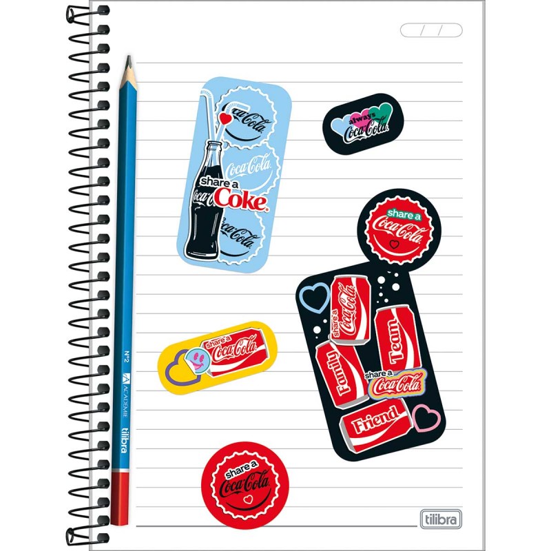 Adesivo Decorado Duplo G Coca-Cola