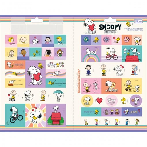 Adesivo Decorado Duplo Snoopy