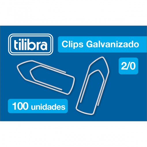 Clips 2/0 Galvanizado 100 Unidades