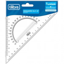 Esquadro Escolar N.16 45 Graus Académie