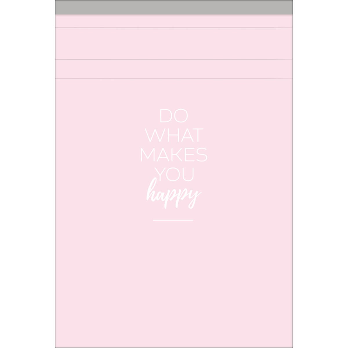 Caderneta Grampeada ao Alto M Happy 80 Folhas (Pacote com 5 unidades ...