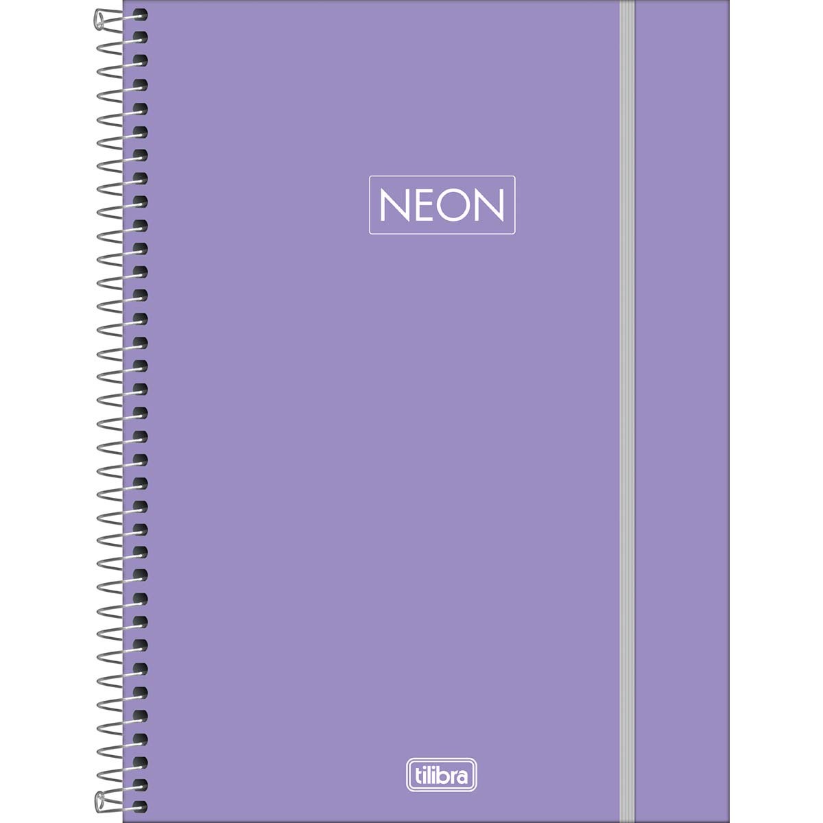 Caderno Espiral Capa Plástica Universitário 10 Matérias Neon Fit ...