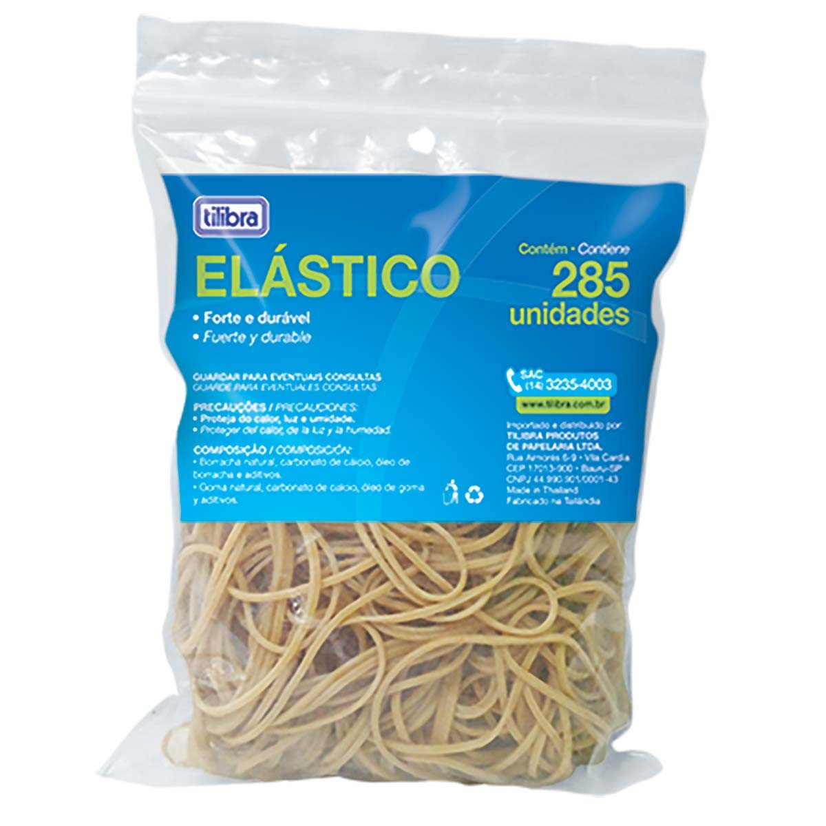 Elástico Tradicional 285 Unidades 100g