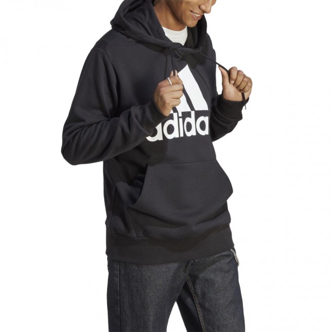 Moletom Adidas Masculino Big Logo com Bolso e Capuz | Margil