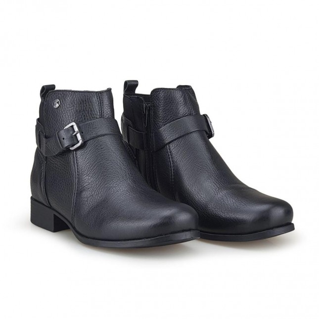 Bota Bottero Feminina Rasteira de Couro 348403 | Margil Calçados