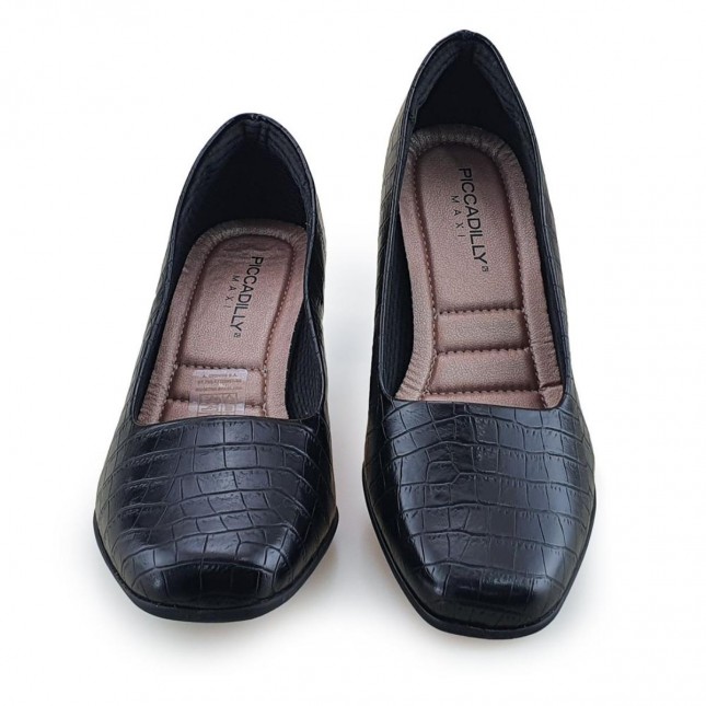 Sapato Piccadilly Feminino Salto Baixo Grosso 748009 | Margil
