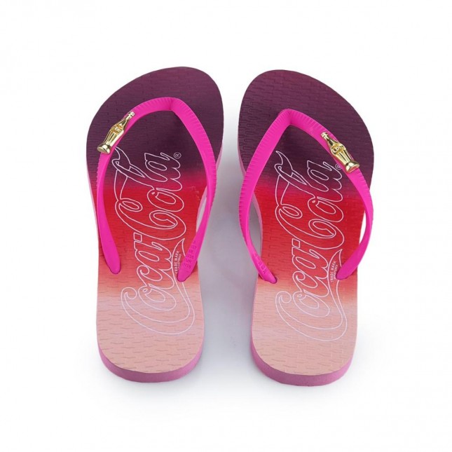 Chinelo Coca Cola Feminino CC3949 Gradient Color | Margil