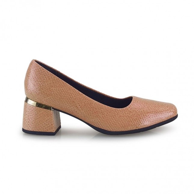 Sapato Piccadilly Feminino Salto Baixo Grosso 748009 | Margil