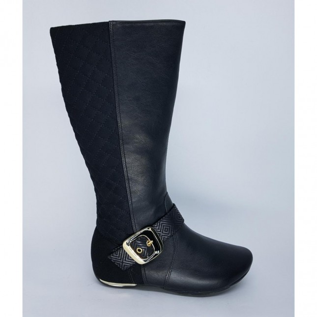 Bota Comfortflex 1791304 PRETO | Margil Calçados