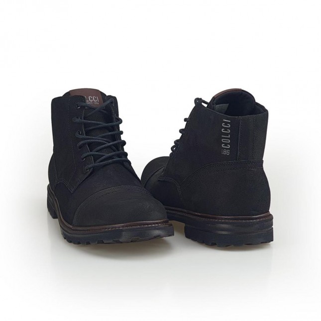 Bota Tratorada Masculina Colcci de Couro Coturno 8070100116 | mARGIL