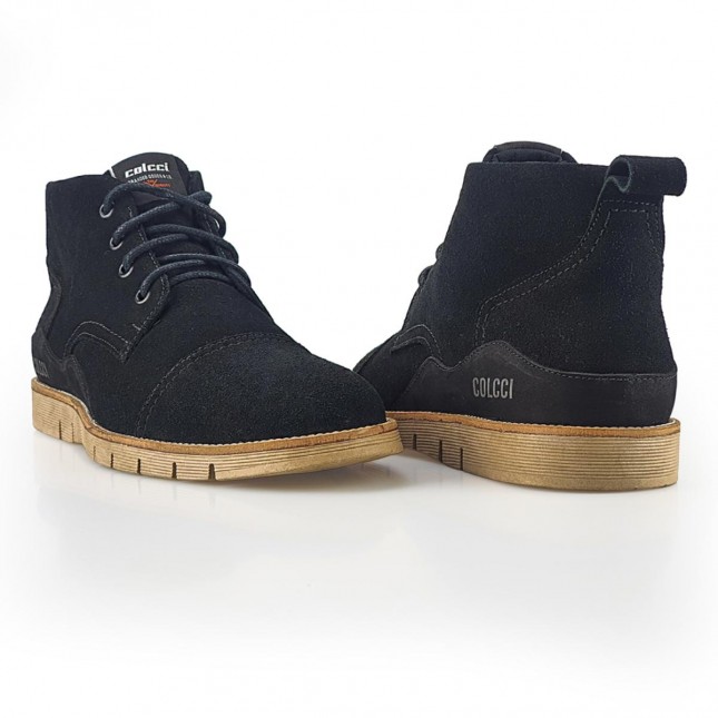 Bota Colcci Masculina de Couro Camurça 8070100087 | Margil Calçados