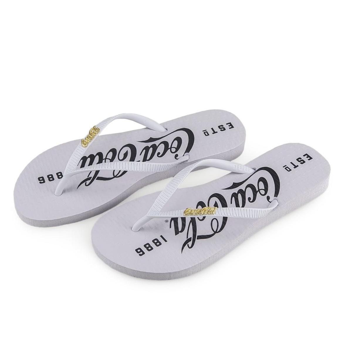 Chinelo Coca Cola Feminino CC3516 1886 | Margil Calçados