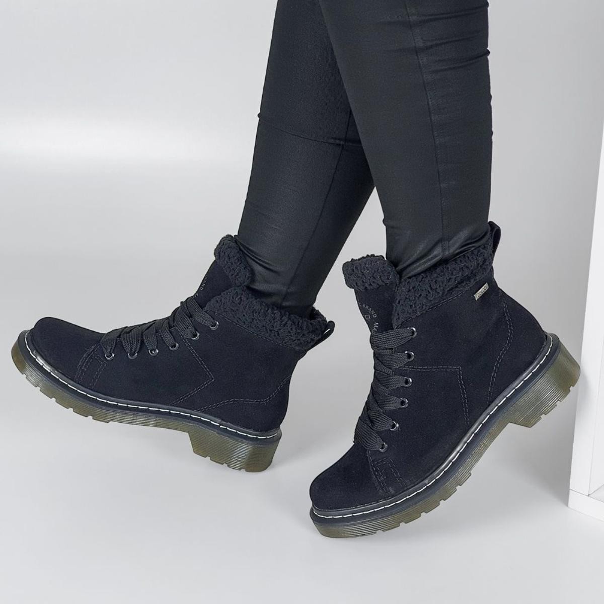 Bota Colcci Feminina Camurça Sintética Forrada Lã 8030100812 | Margil