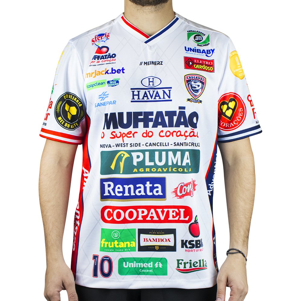 Camisa Meinerz Cascavel Futsal I 2024 Masculina