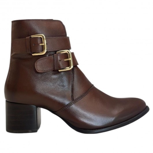 BOTA FIVELA 1.31480 - CAFE - Mercado do Sapato