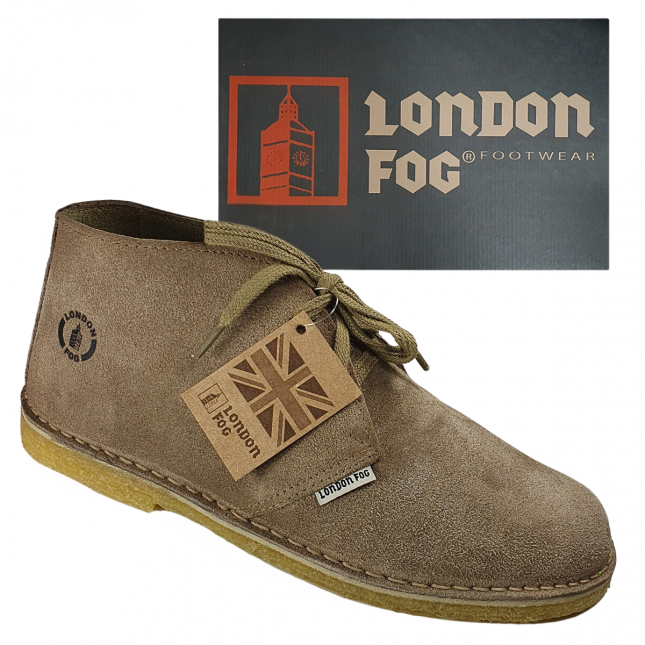 Bota London Fog em Camurça Solado Crepe 020 020 - COMPRE na MilShoes ...