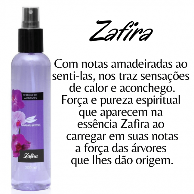 Aromatizador Perfume de Ambientes Spray Zafira - COMPRE na MilShoes ...