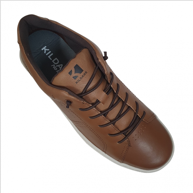 Sapatênis Kildare Masculino Couro Cadarço Elástico 1003 1003 - COMPRE ...