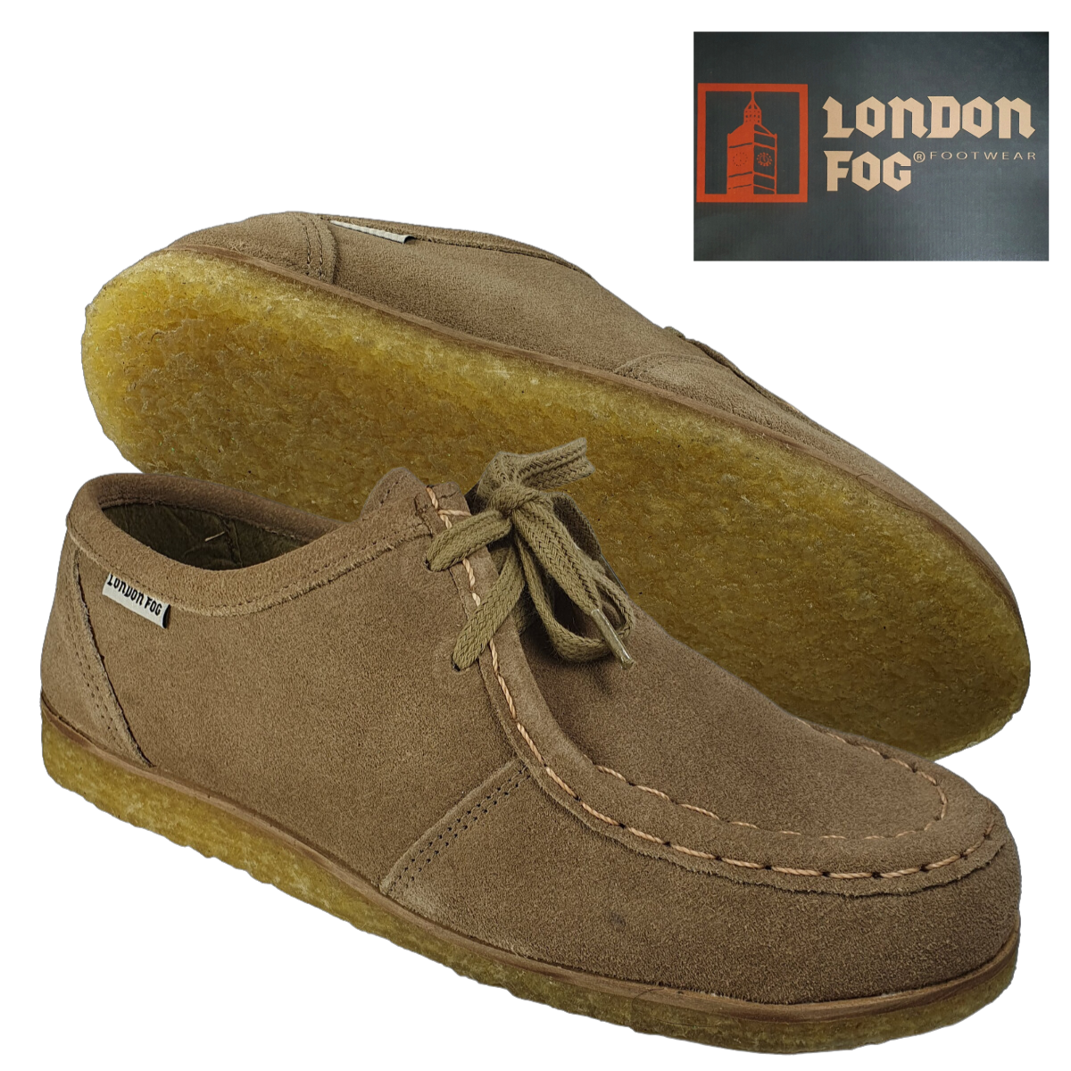 Sapato London Fog em Camurça Solado Crepe 018 018 - COMPRE na MilShoes ...