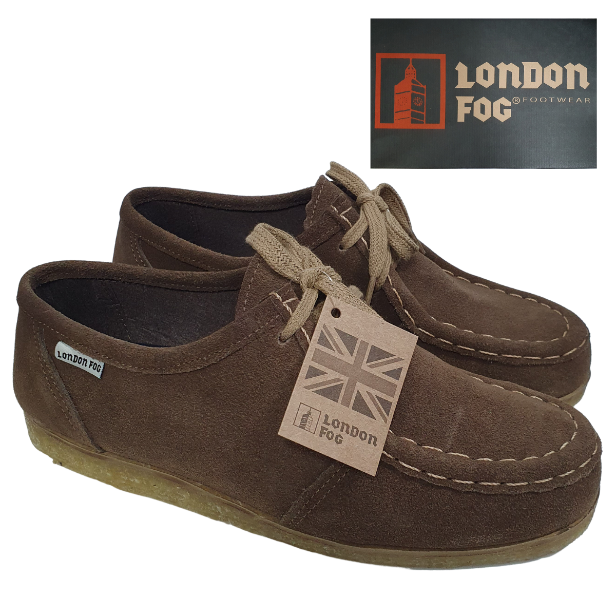 Sapato London Fog em Camurça Solado Crepe 018 018 - COMPRE na MilShoes ...
