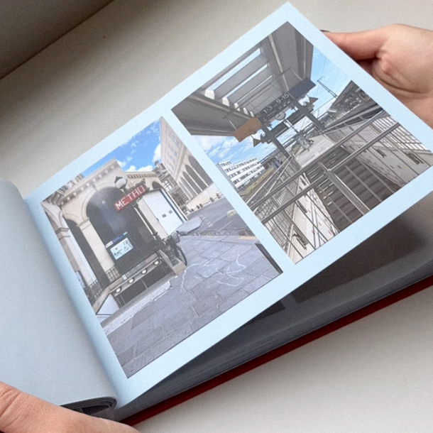 Álbum de Fotos Horizontal Personalizado Viagens | Mim Papelaria